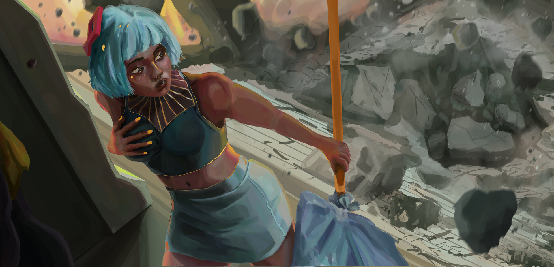 ArtStation - Sigh, Thank god we make it