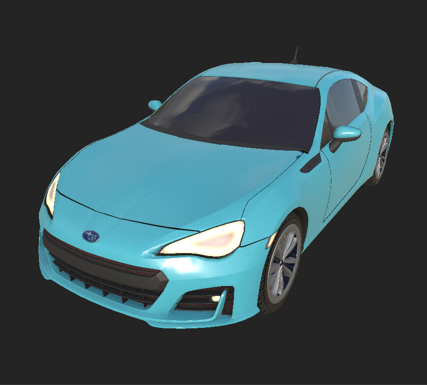 ArtStation - Subaru_BRZ