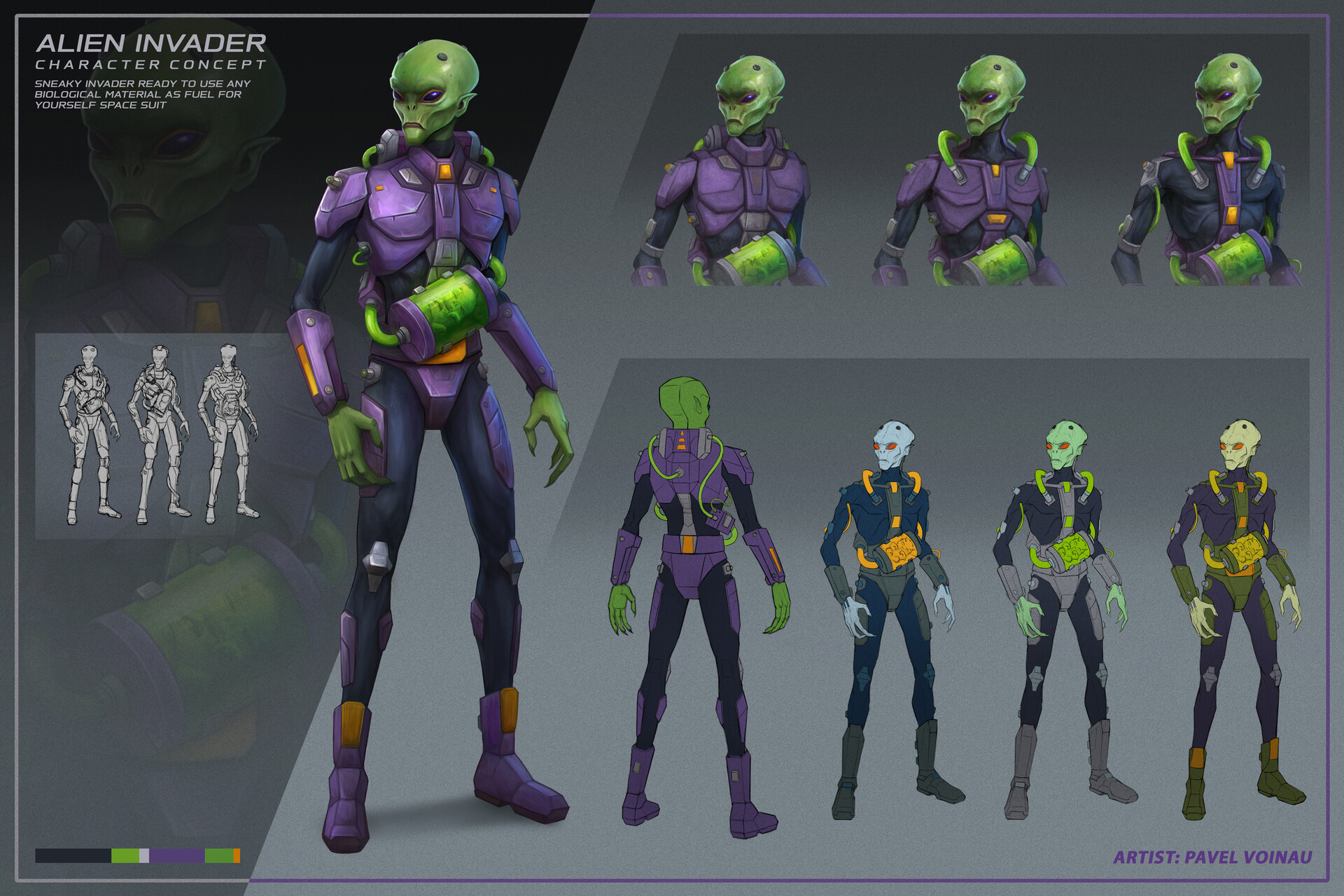 ArtStation - Alien invader