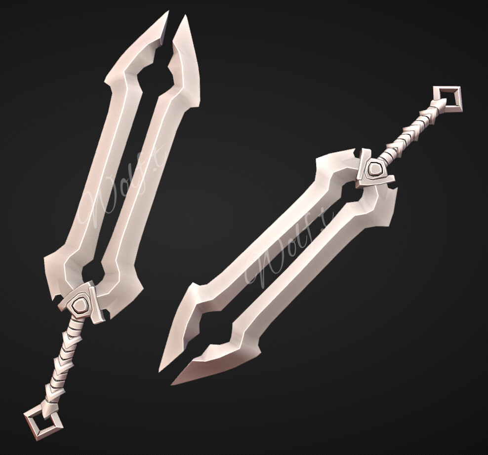 ArtStation - Melee_Weapon