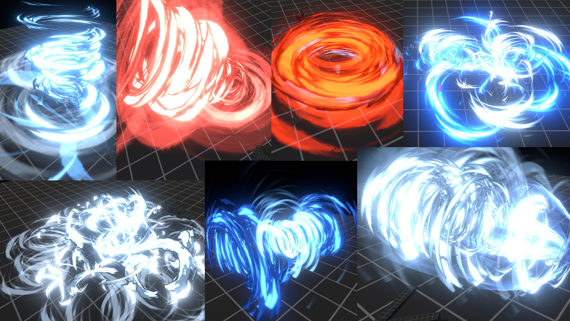 Minseok Hong - [VFX] 100 Special Skills Effects Pack