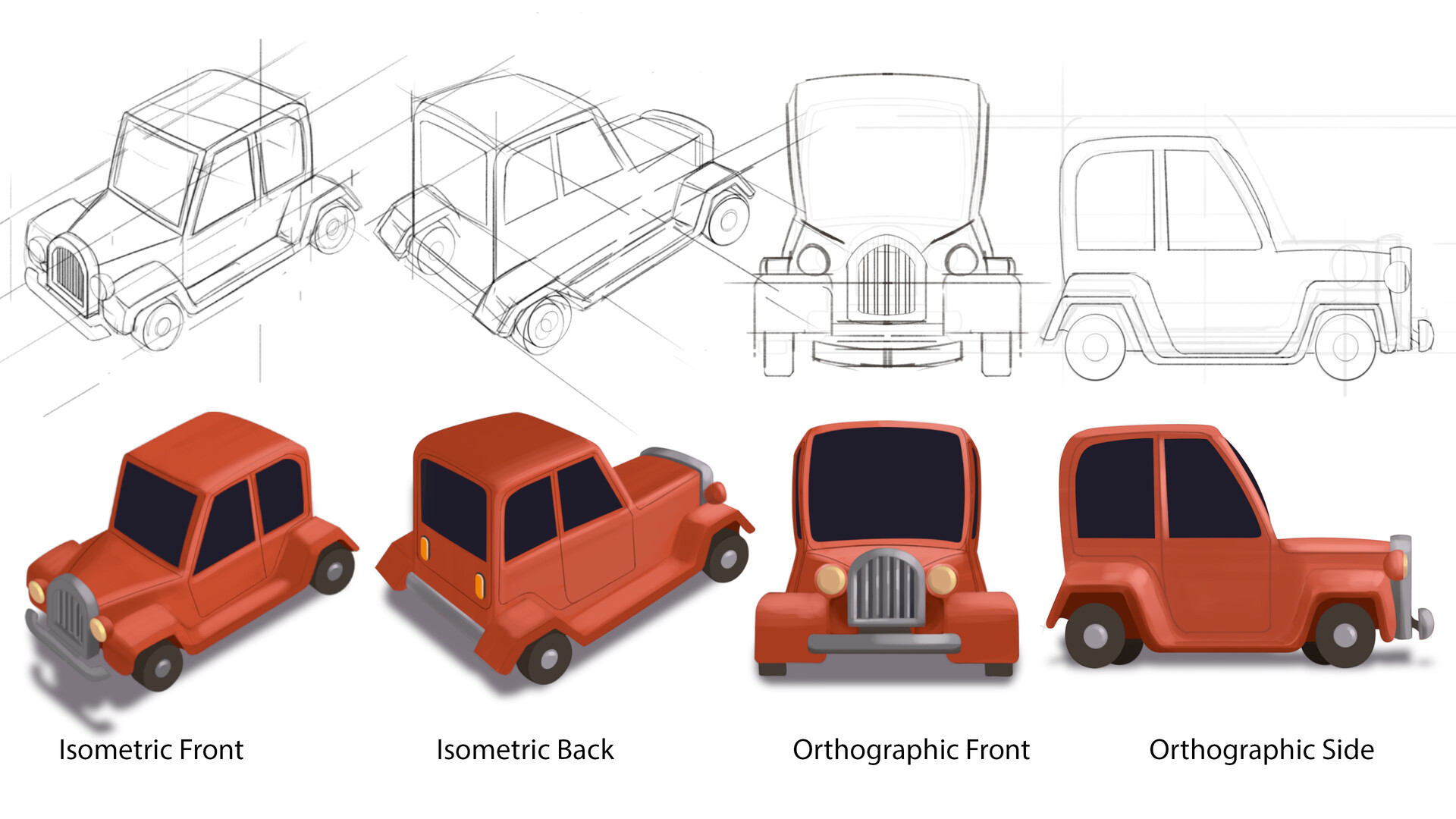 ArtStation - Isometric car