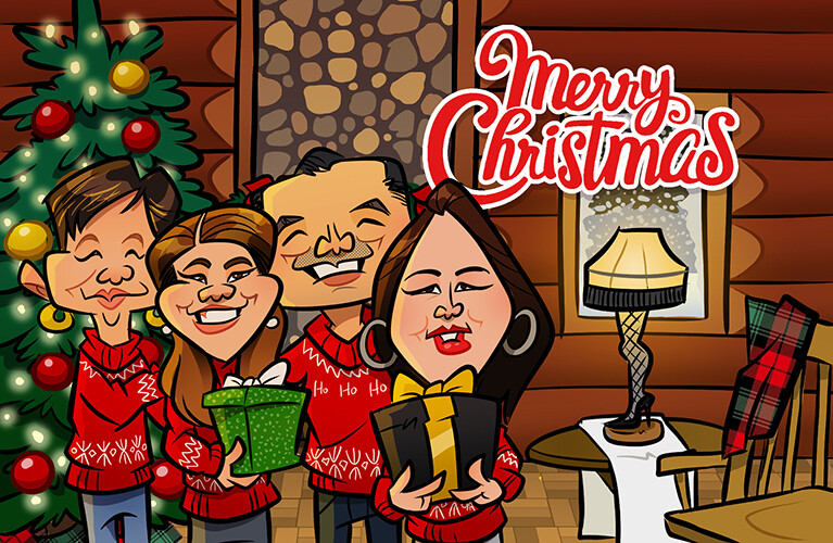 Caricatures by Steve - Holiday Cards