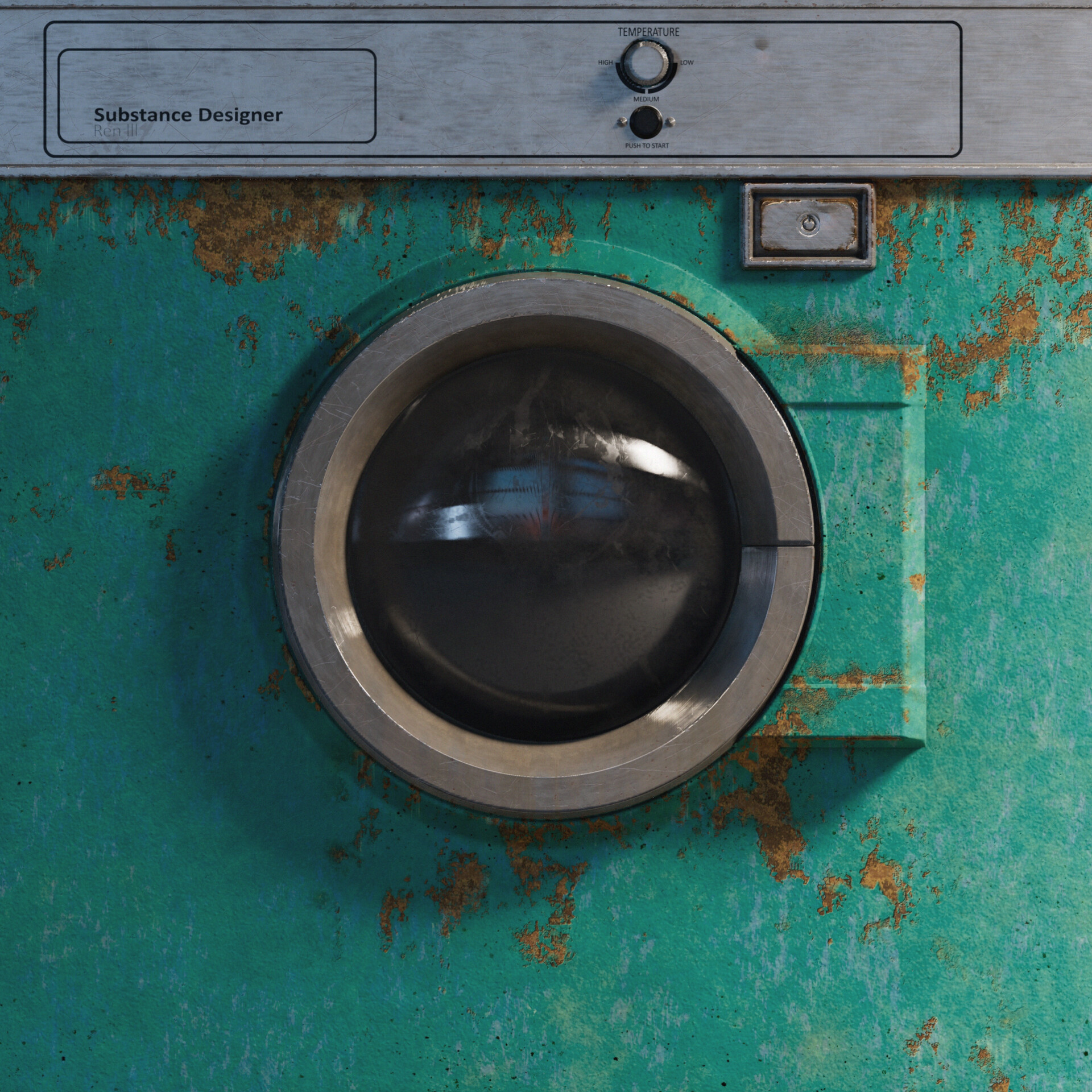 ArtStation - Washing Machine - Substance Material