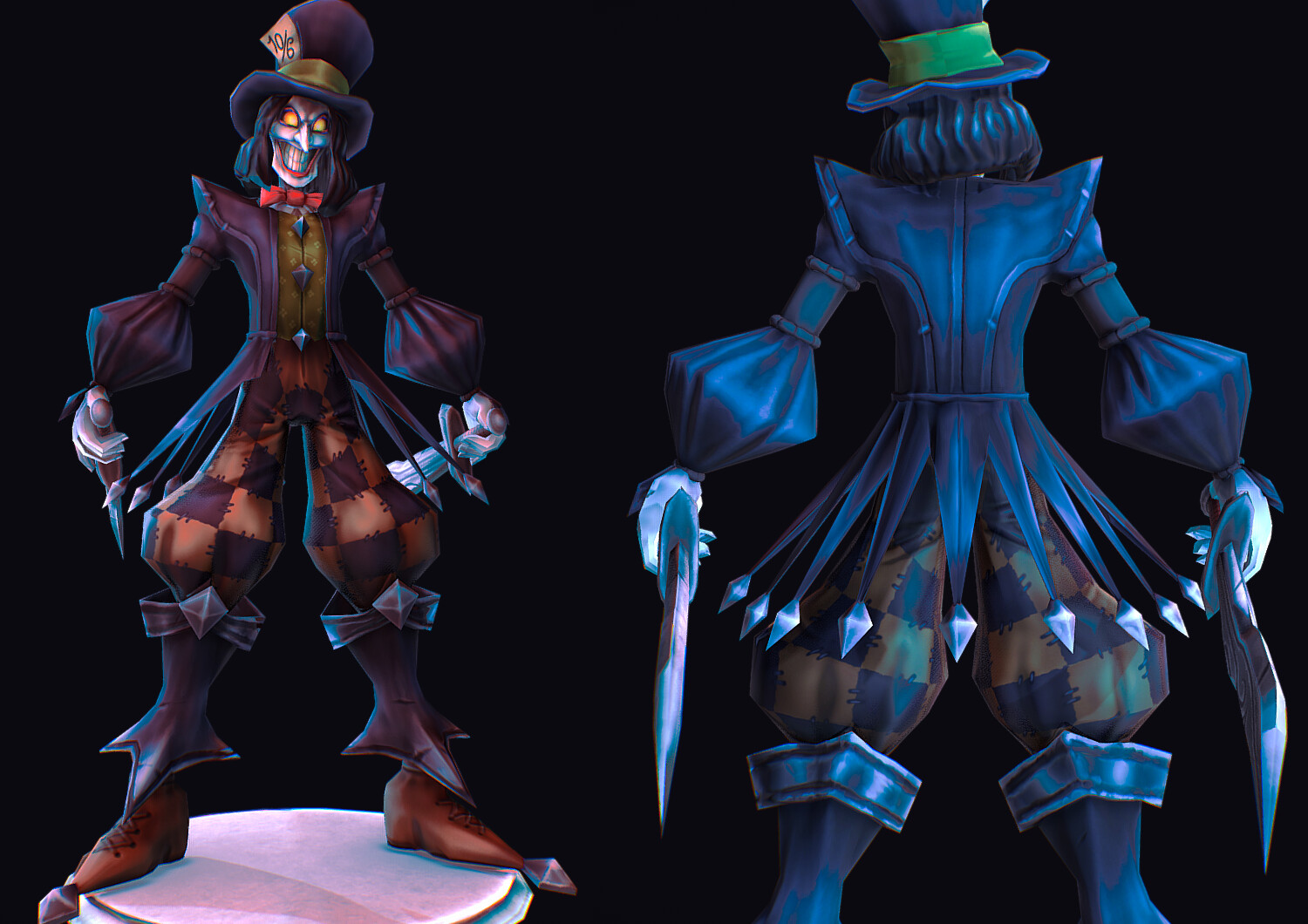 ArtStation - Shaco Mad Hatter - league of legends