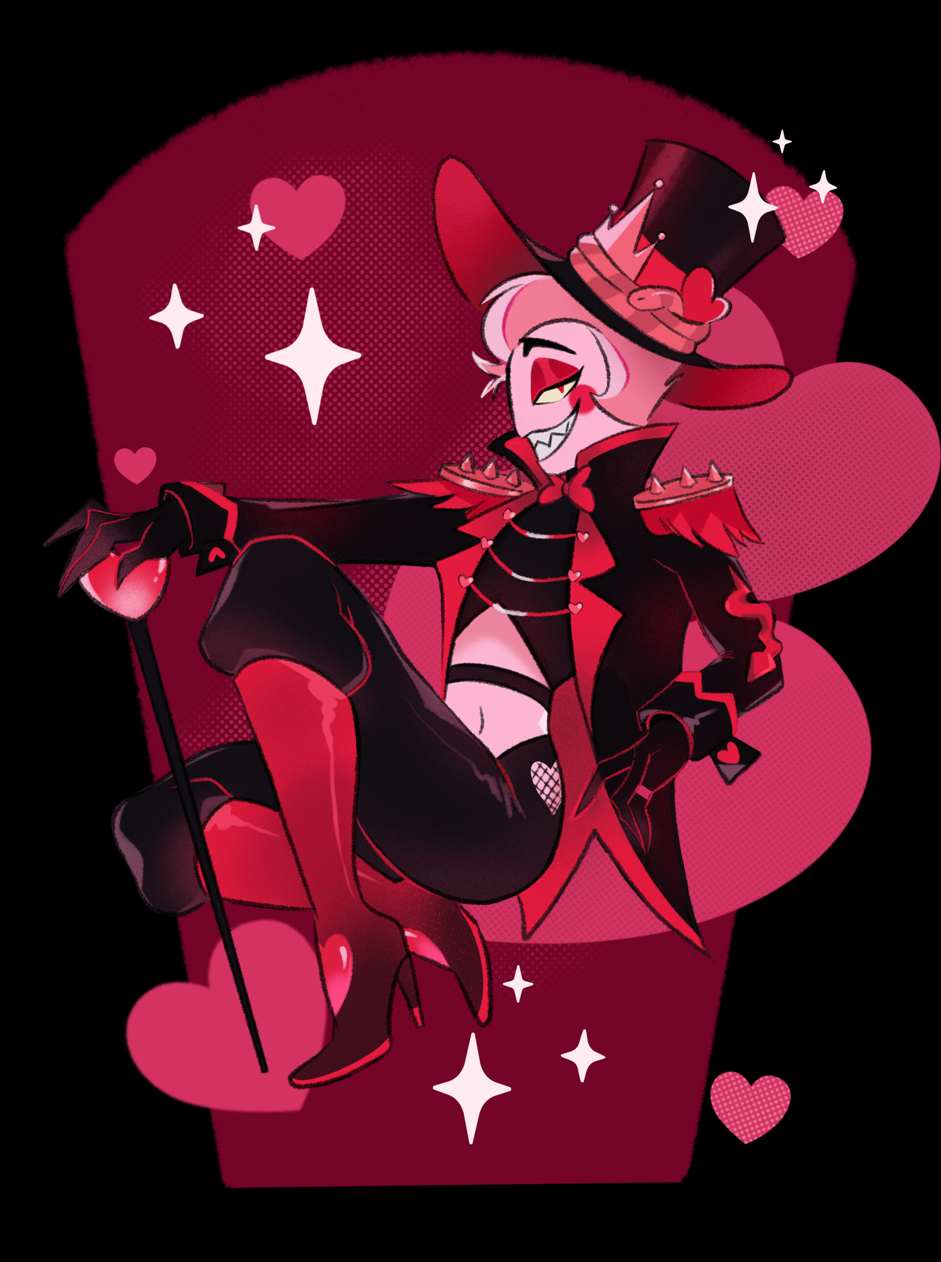 ArtStation - Lucifer st valentine's day Edition