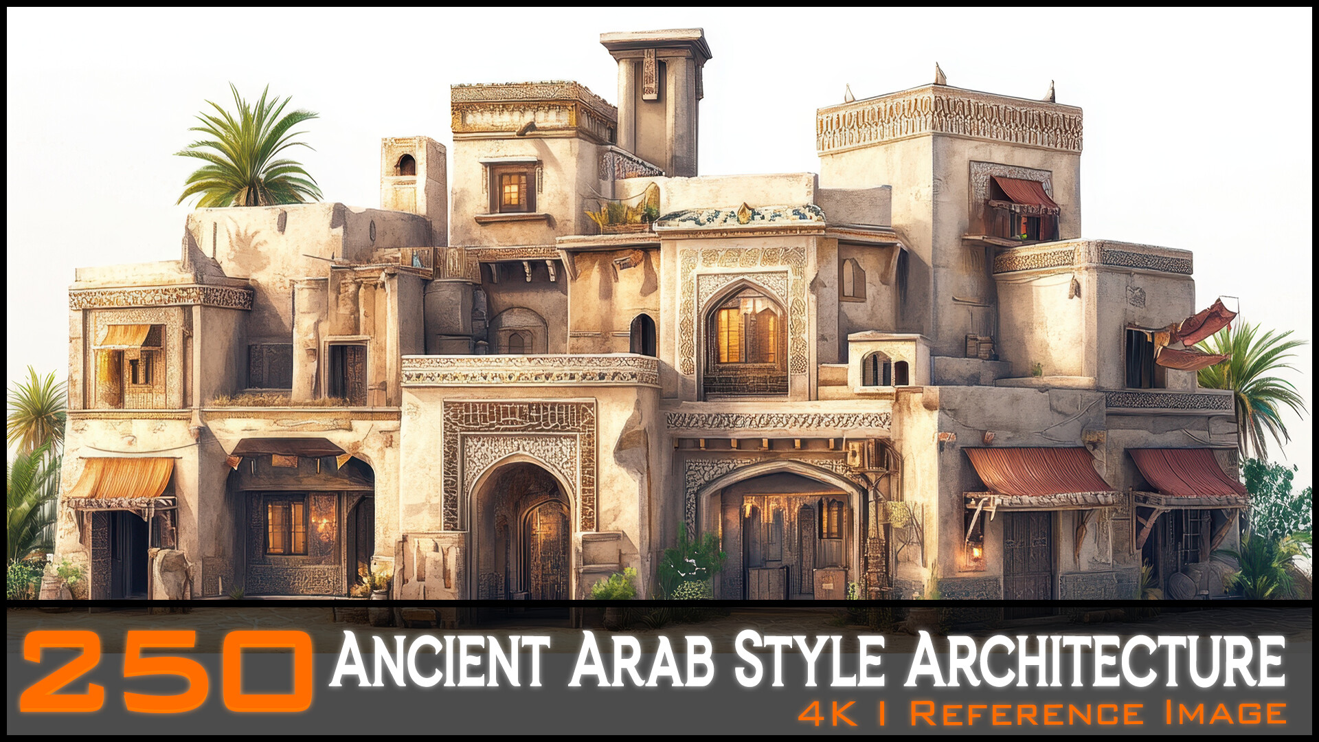 ArtStation - Ancient Arab style architecture - 250 Reference Image