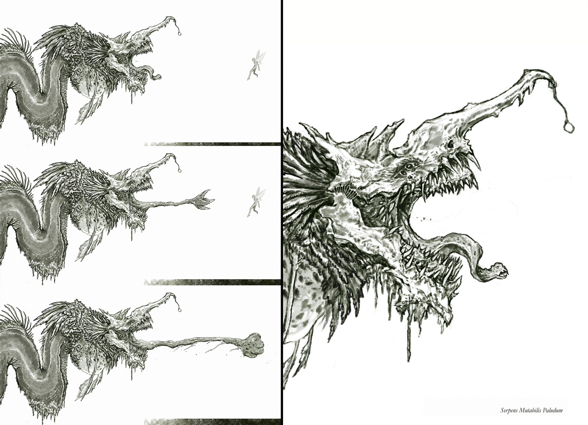 Andrea Carbone Art - Dragon Cult