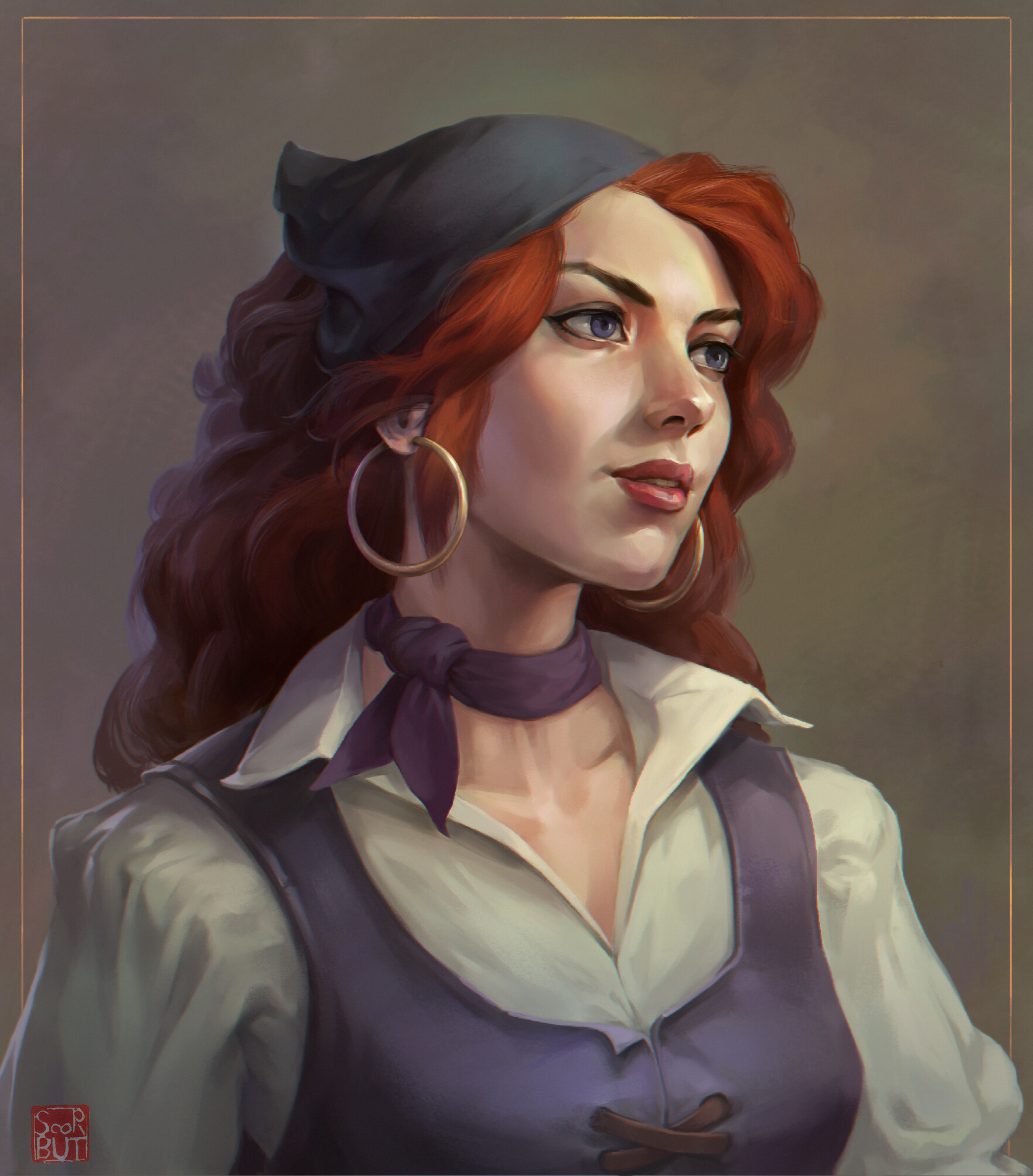 ArtStation - Elaine Marley - Monkey Island