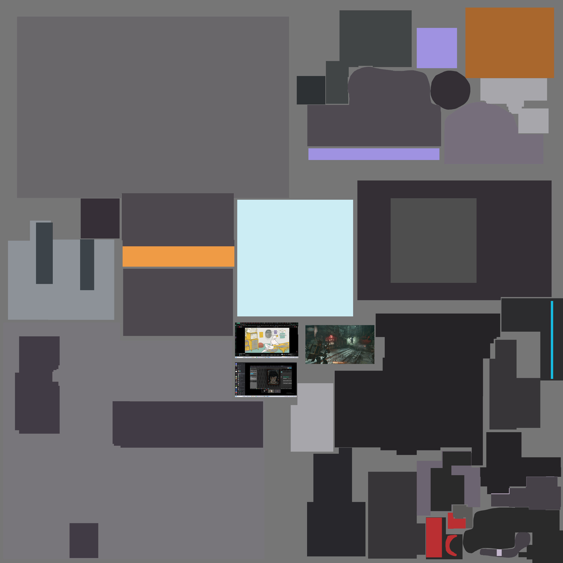 Ethan Hall - 3D Isometric Room