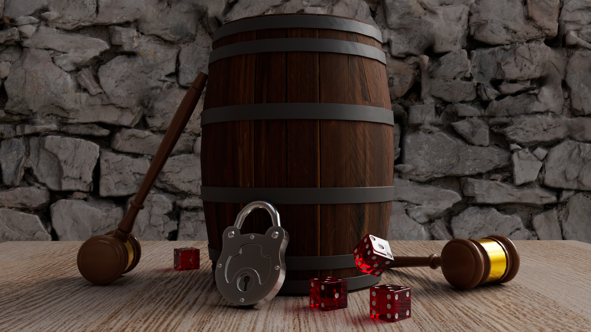 ArtStation - 3D Prop Render