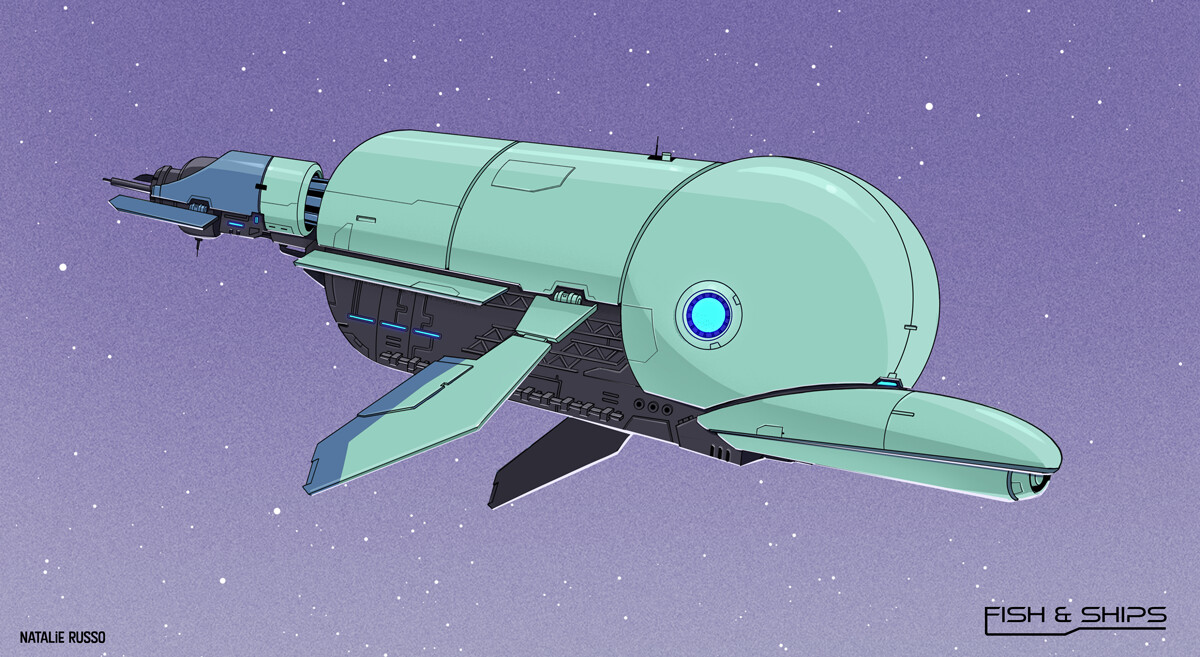 ArtStation - Fish & Ships