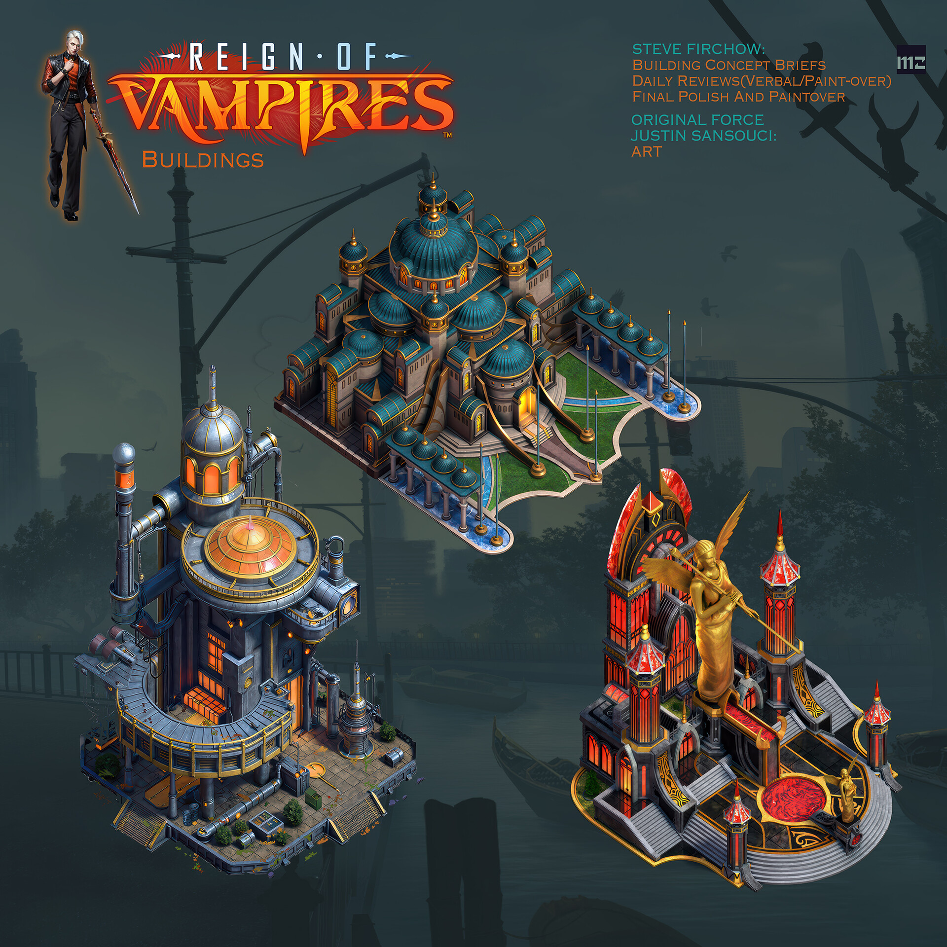 Steve Firchow - ROV Art Direction: Buildings