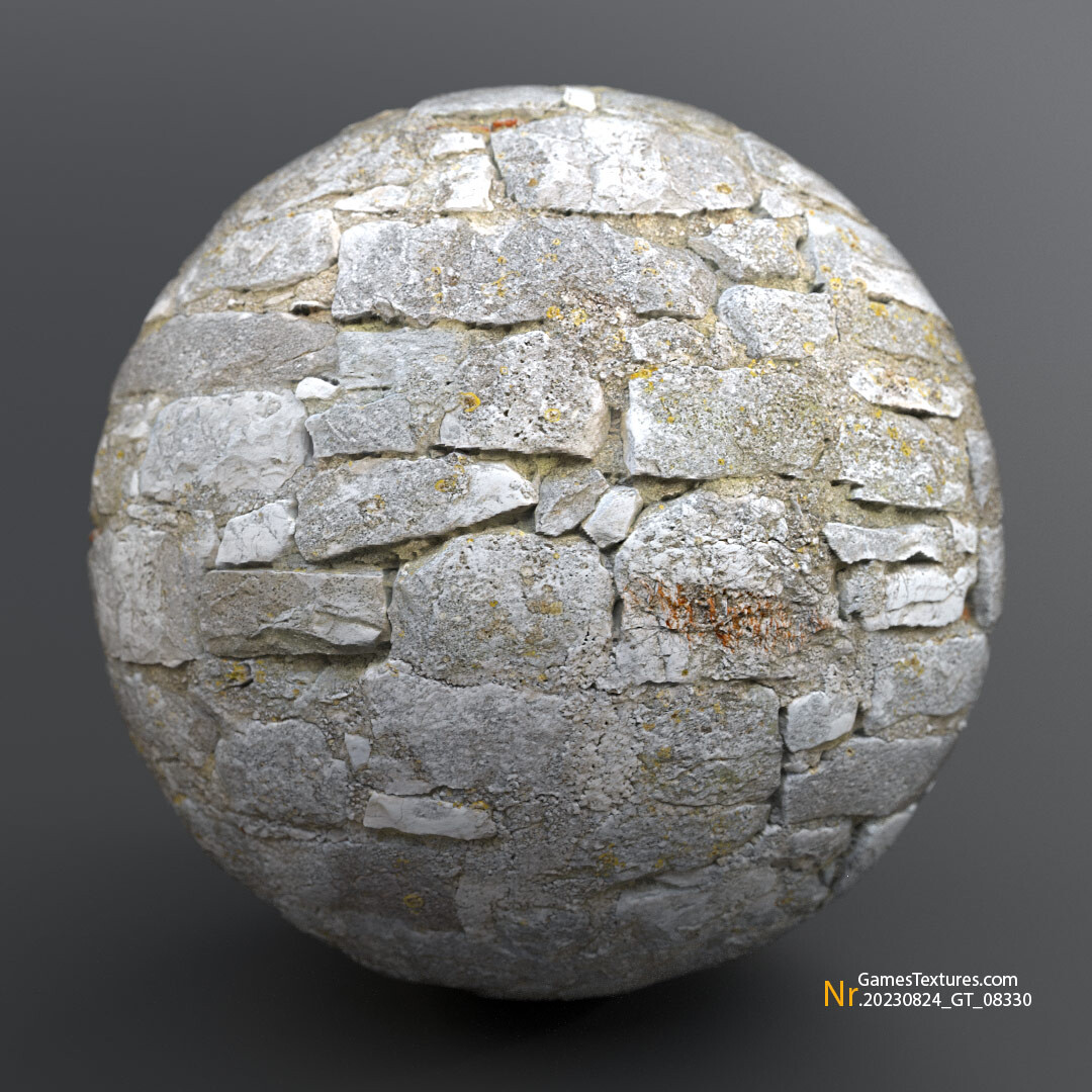 ArtStation - Split Stone 08330 – PBR Material GamesTextures.com