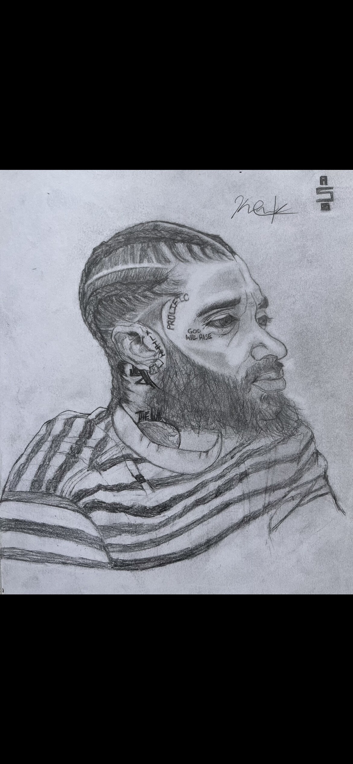 ArtStation - Nipsey Hussle tribute art