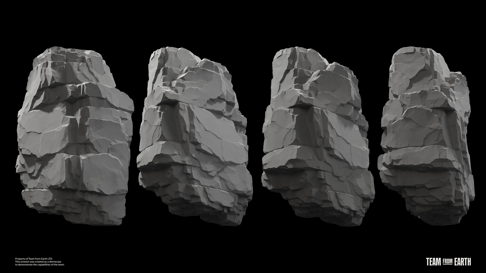 TEAM FROM EARTH - Modular Granite & Sandstone Rock Assets for Unreal Engine 5 with Nanite – 3D ...