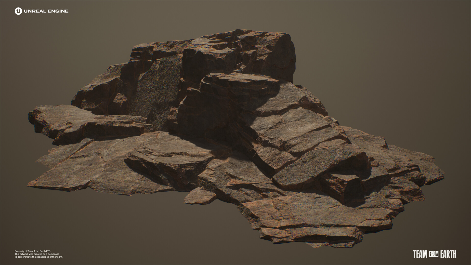 TEAM FROM EARTH - Modular Granite & Sandstone Rock Assets for Unreal Engine 5 with Nanite – 3D ...