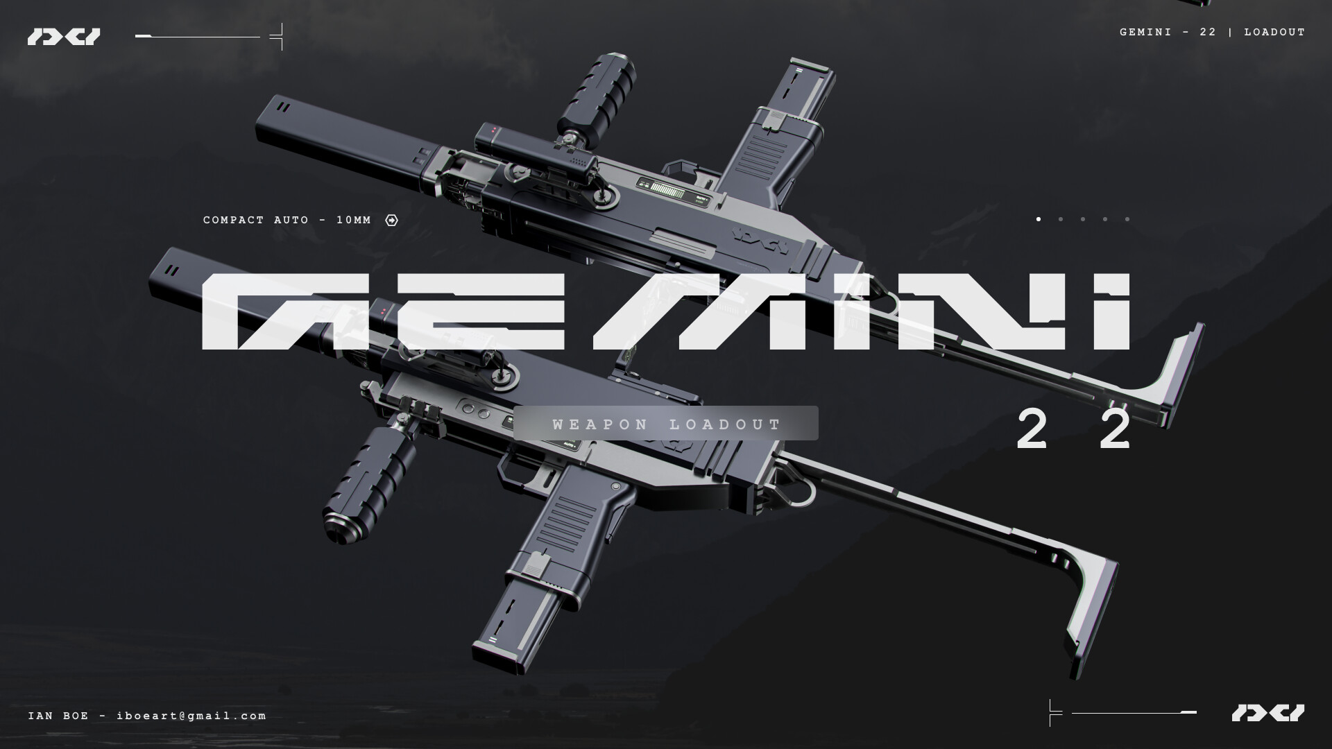 ArtStation - SMG | Gemini - 22 Loadout