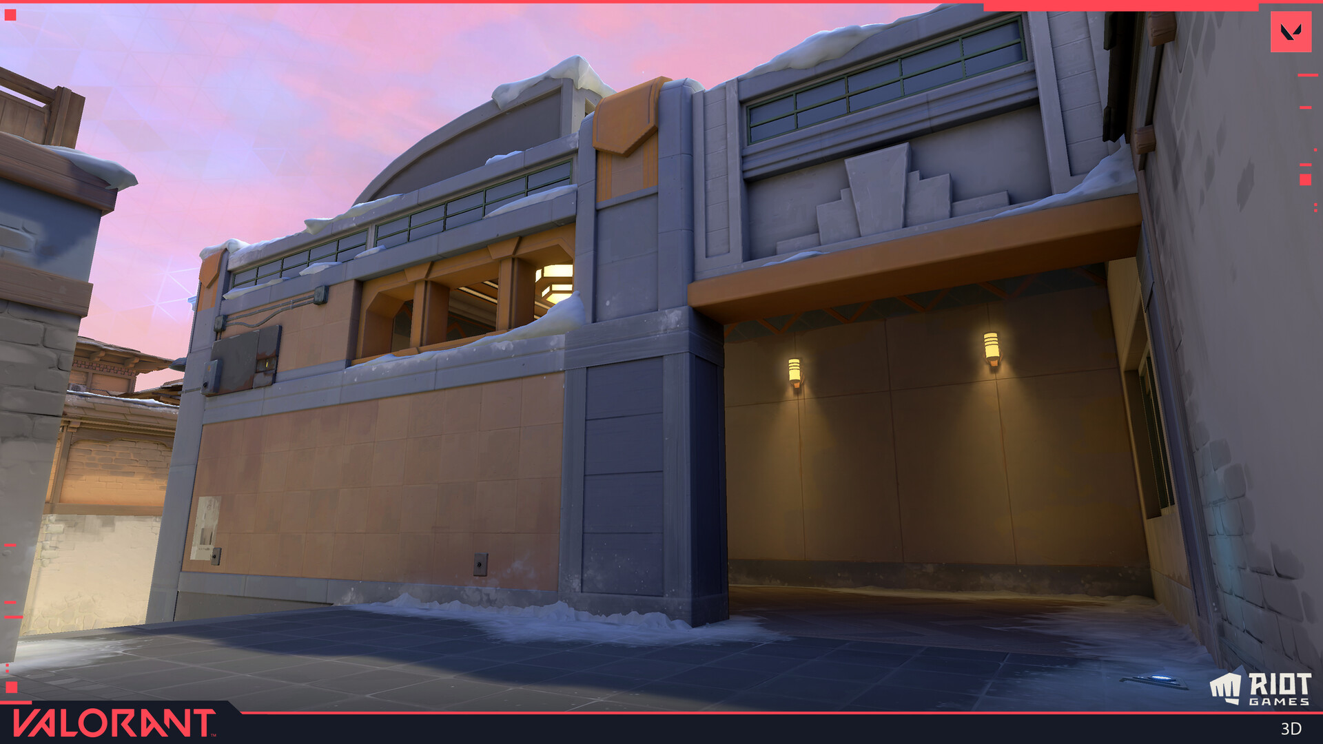 Kudos Productions - Valorant Team Deathmatch Map - Glitch