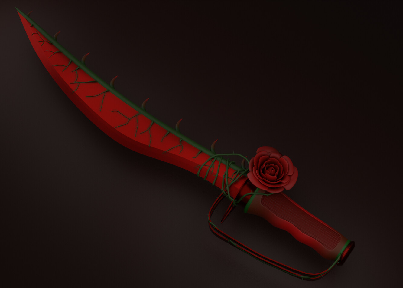 ArtStation - rose sword