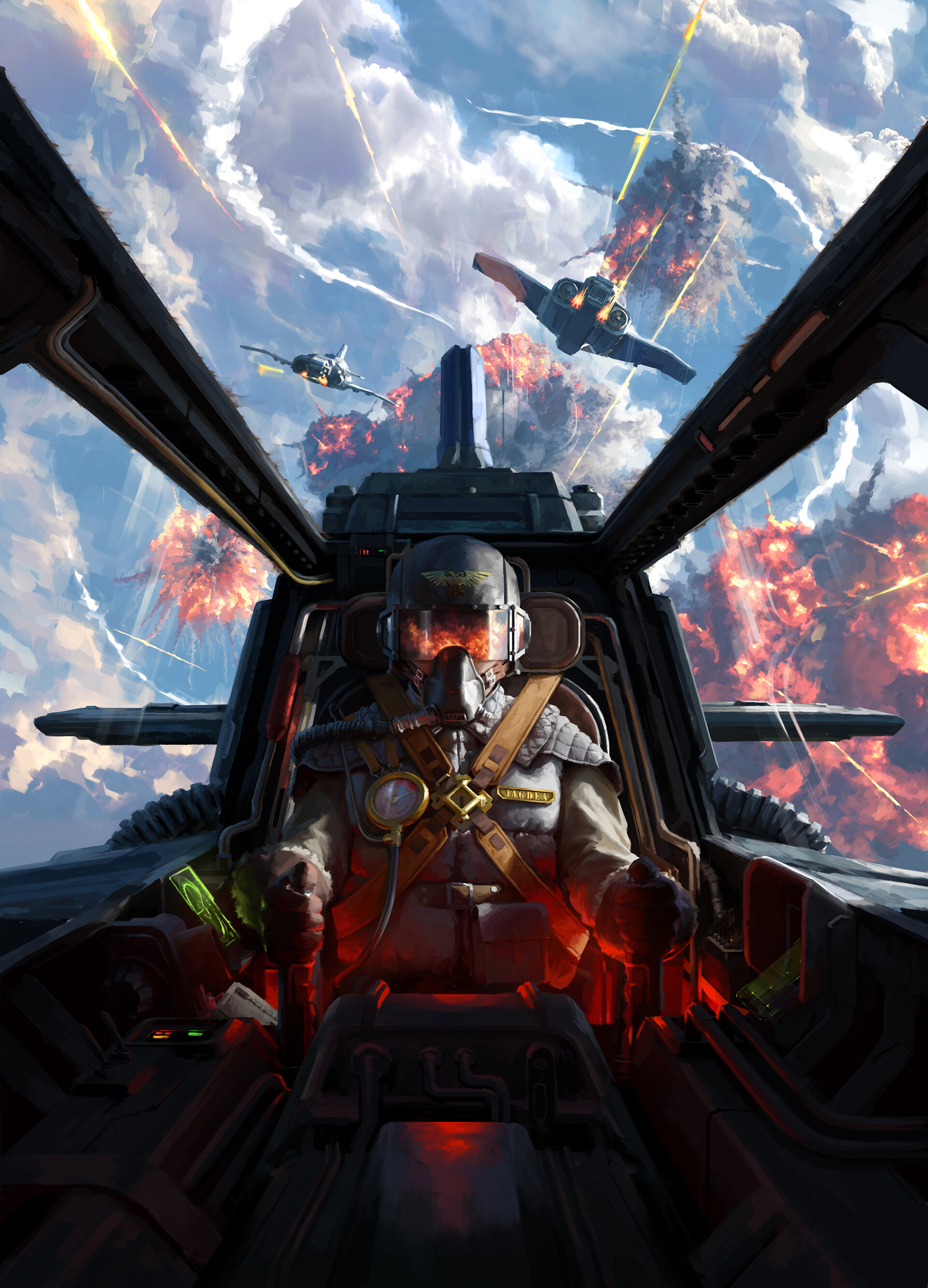 Rostyslav Zagornov - Dan Abnett ''Double Eagle'' cover