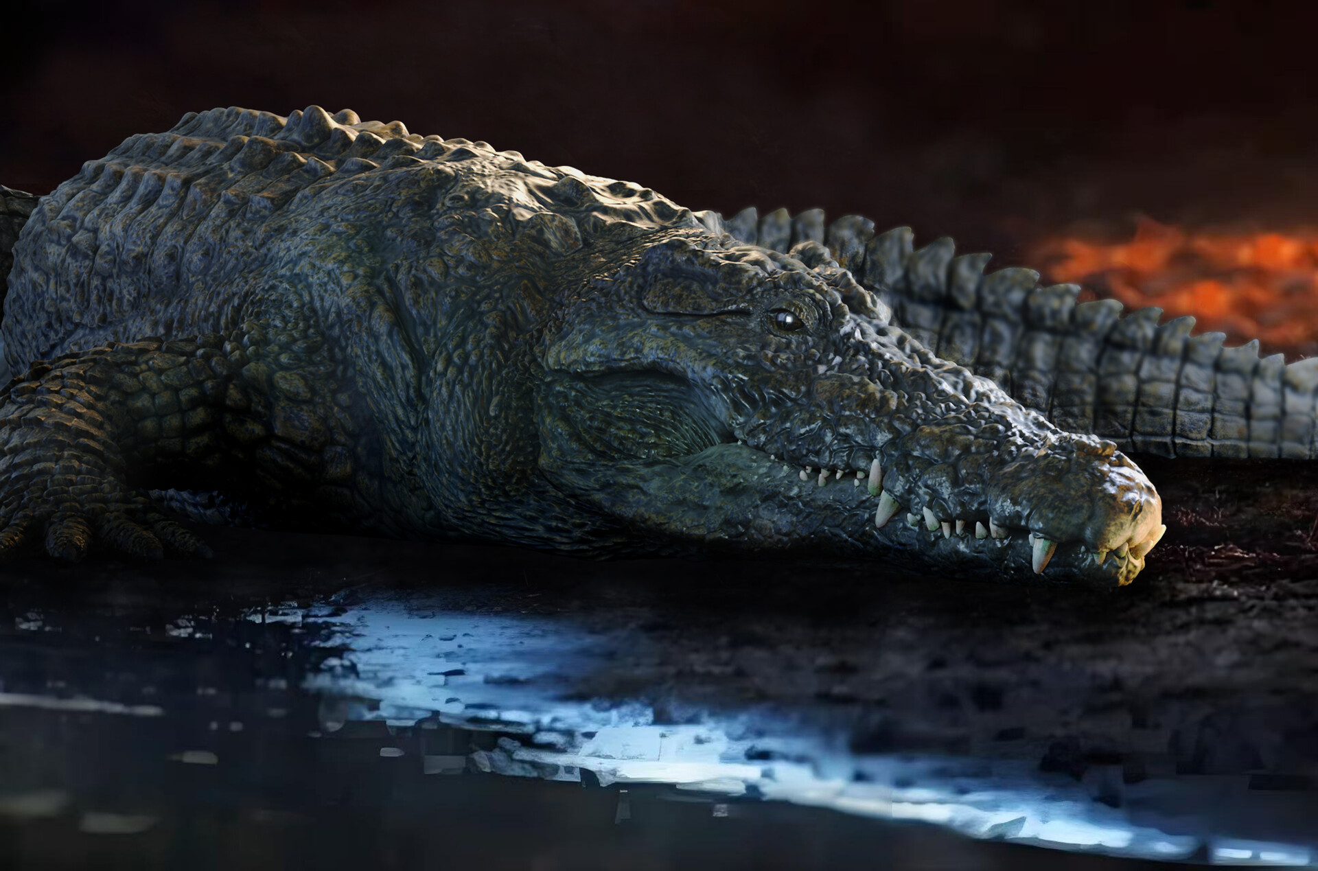 ArtStation - Crocodile