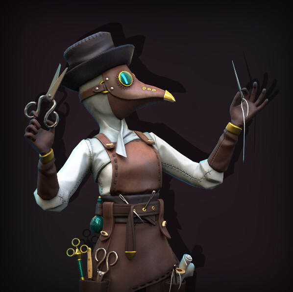 ArtStation - Plague Doctor