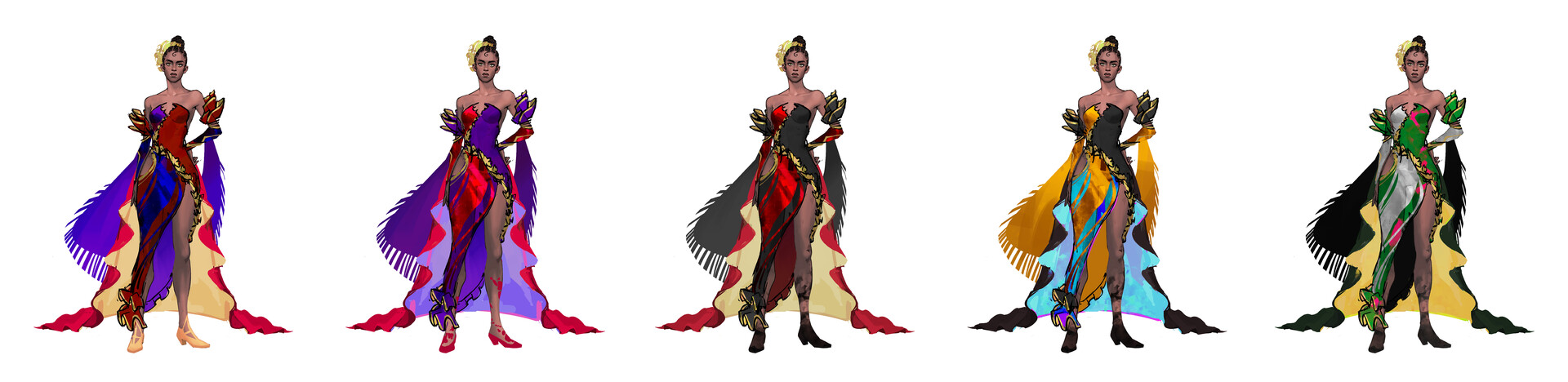 Carmen Carballo " wandakun " portfolio - " La Rosa " - Mel Medarda ...