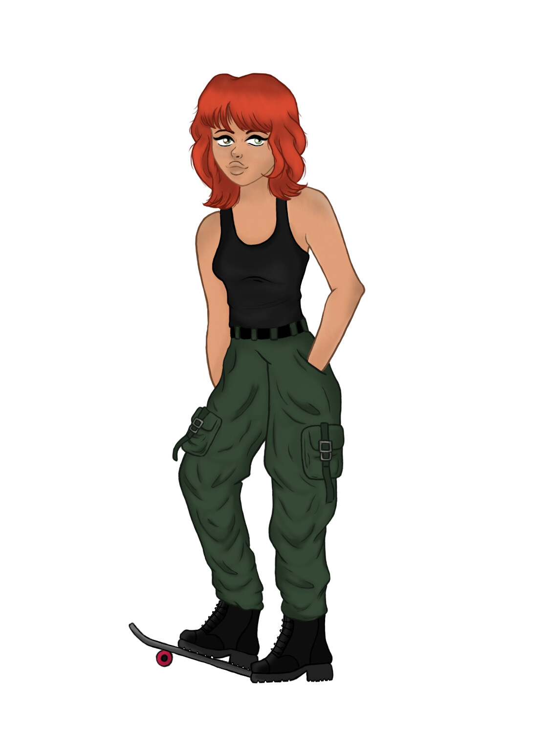 ArtStation - CJ - Personagem autoral