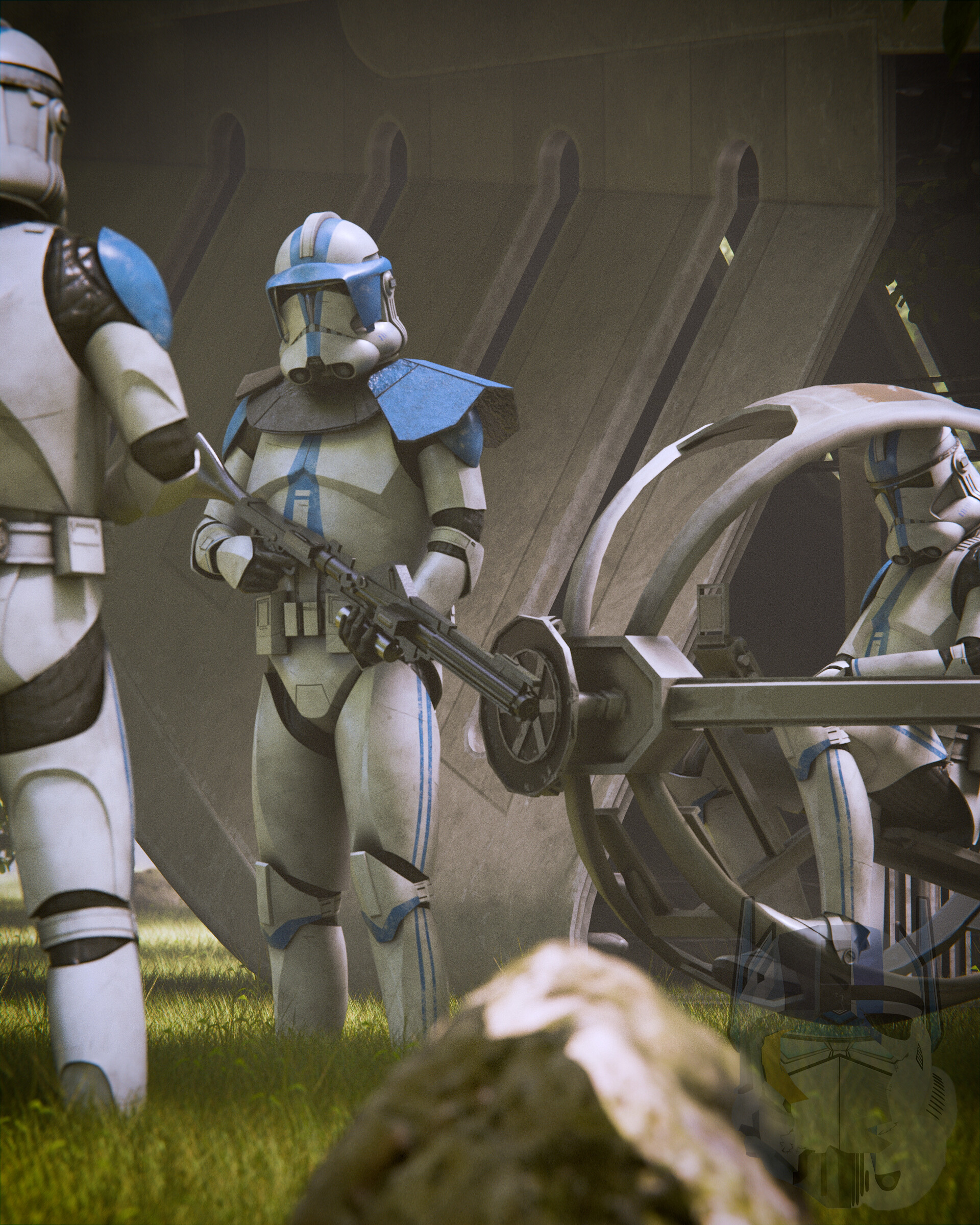 CommanderPrime - 501st Scouting a Forest