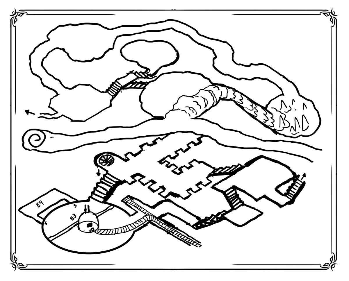Fernando Salvaterra - Blood Moon Behemoth - Isometric Dungeon Map ...