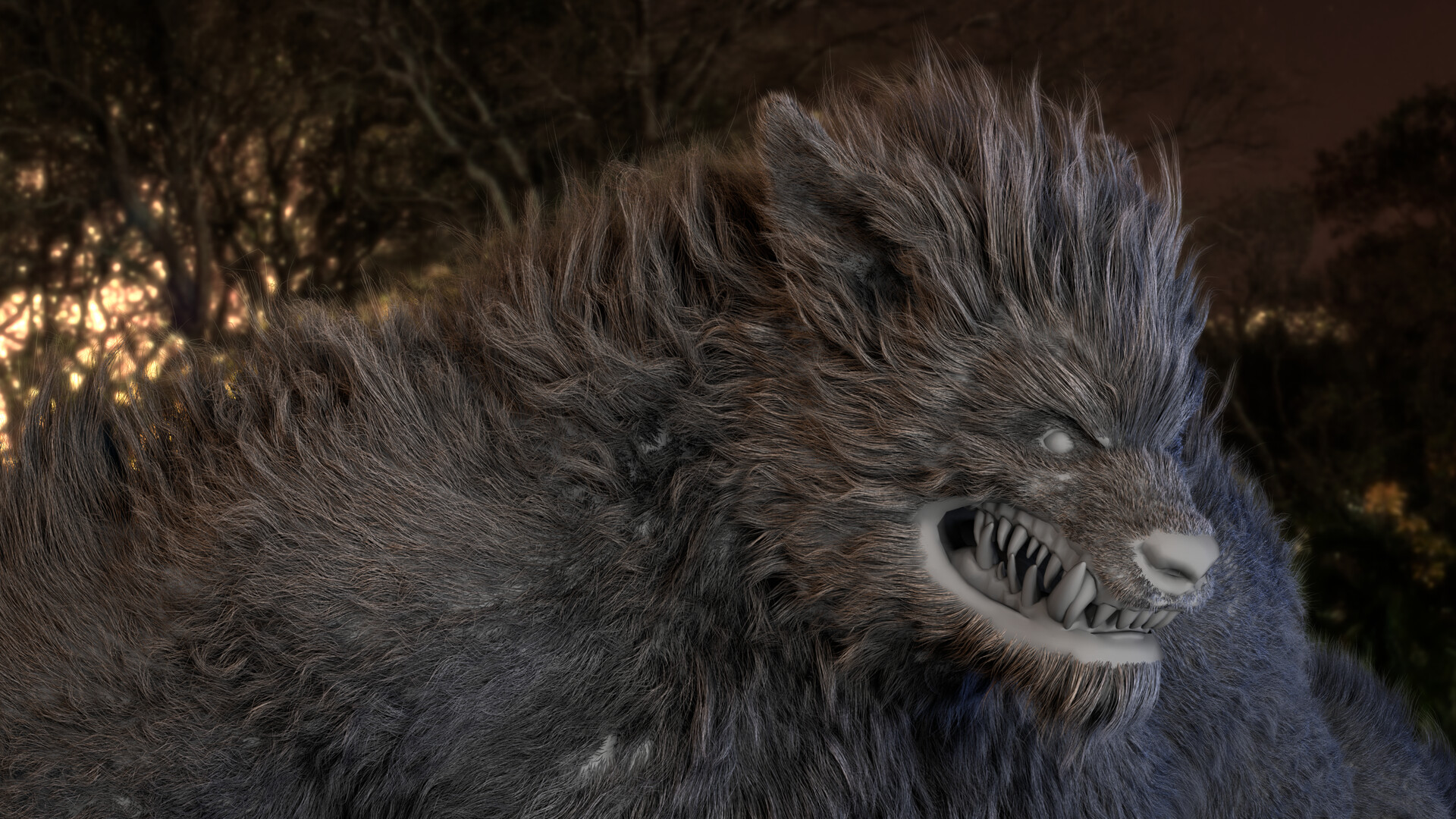 ArtStation - Werewolf Grooming