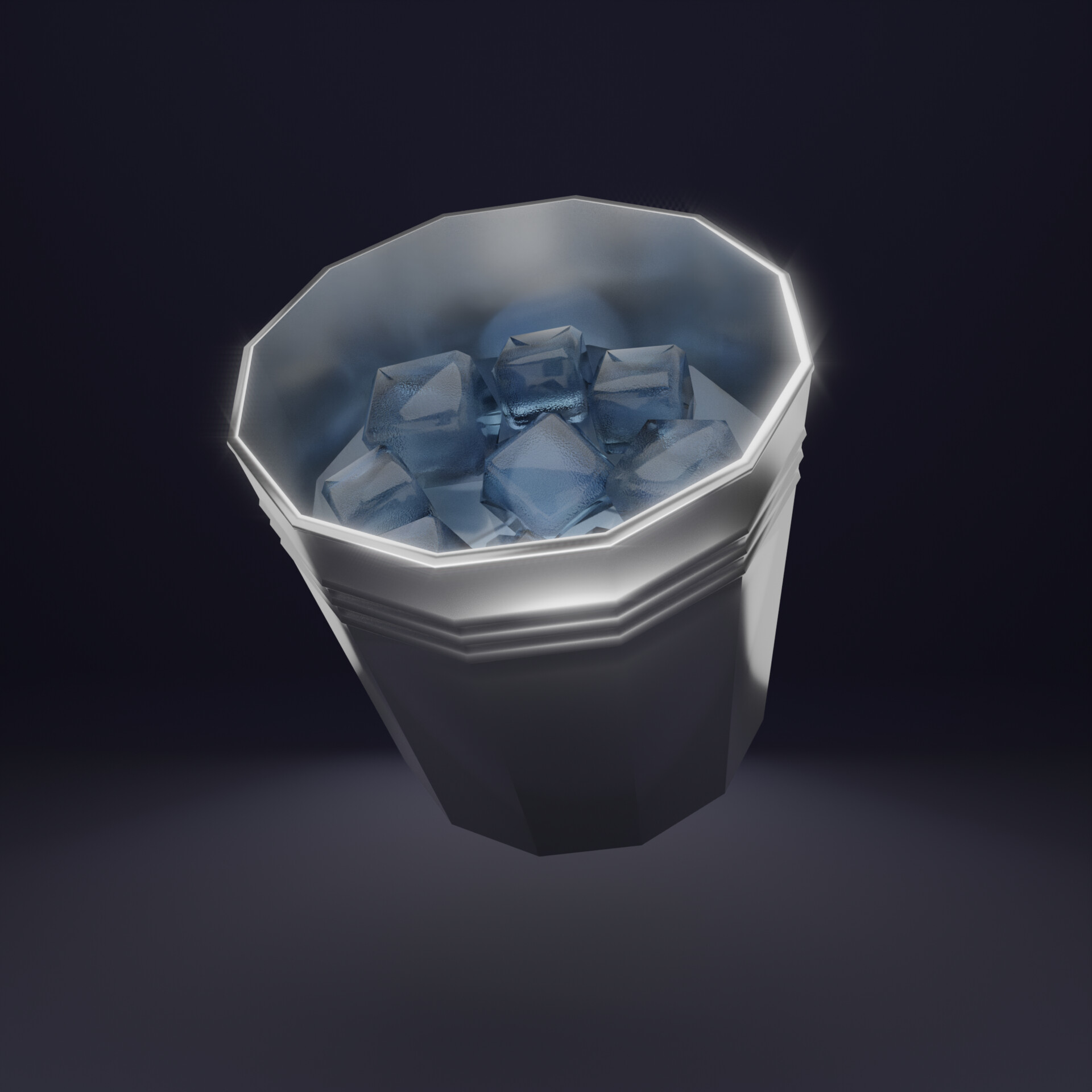 ArtStation - Ice Bucket | 3d Model