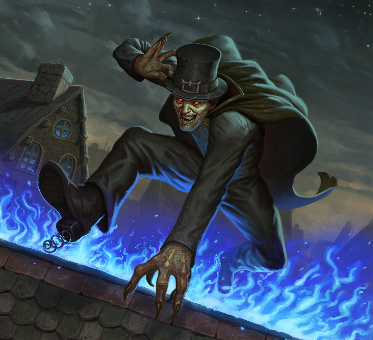 ArtStation - Spring-Heeled Jack