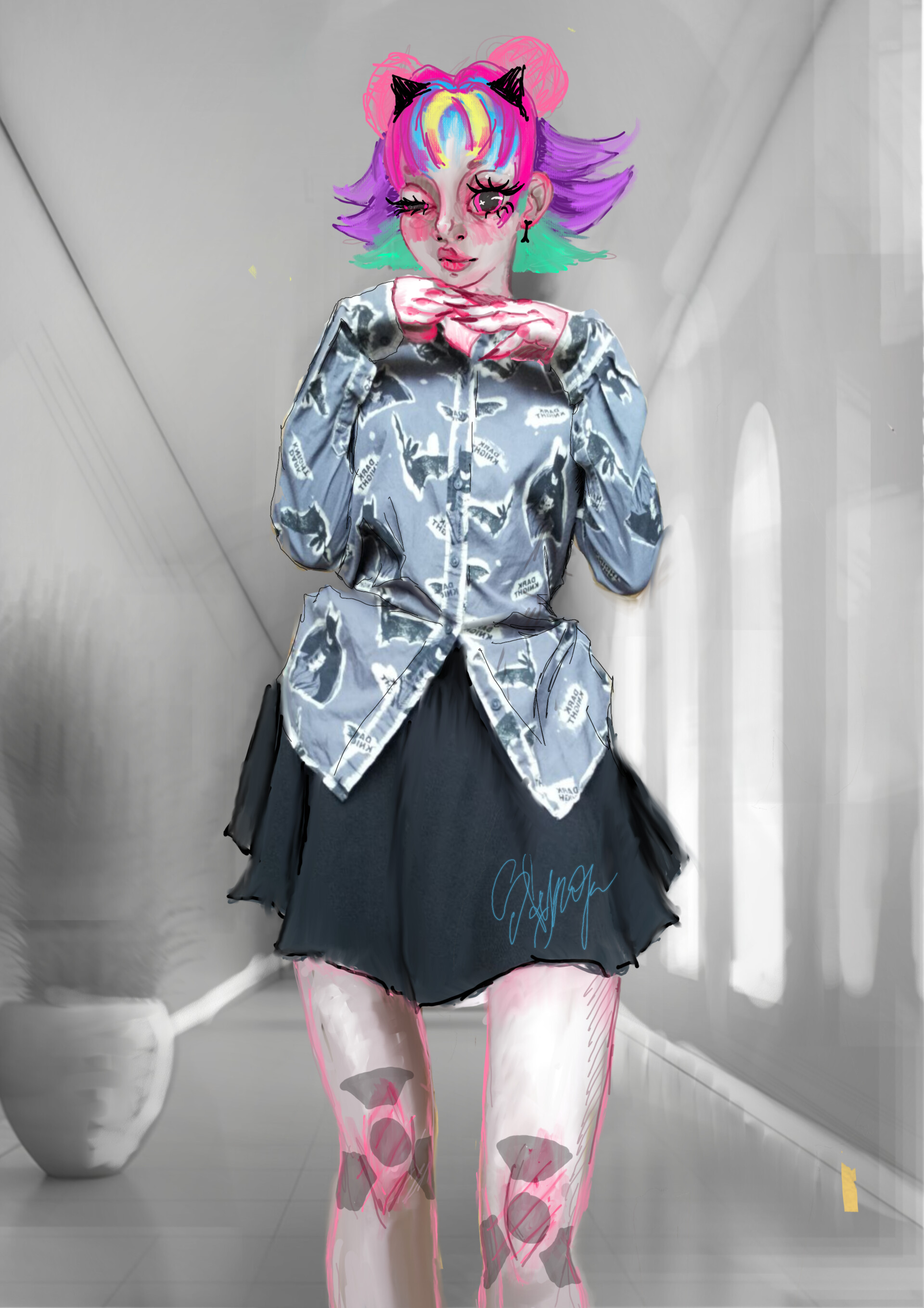 ArtStation - Online model of the brand "toxic bite" KOSTINIKI