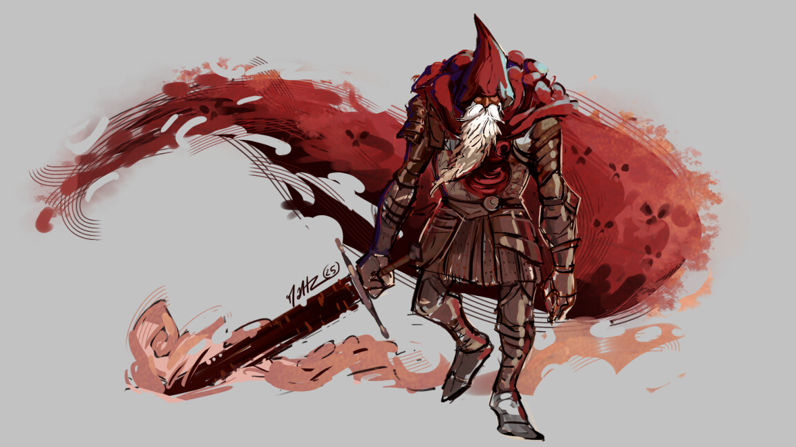 ArtStation - Gael (Dark Souls III sketches)