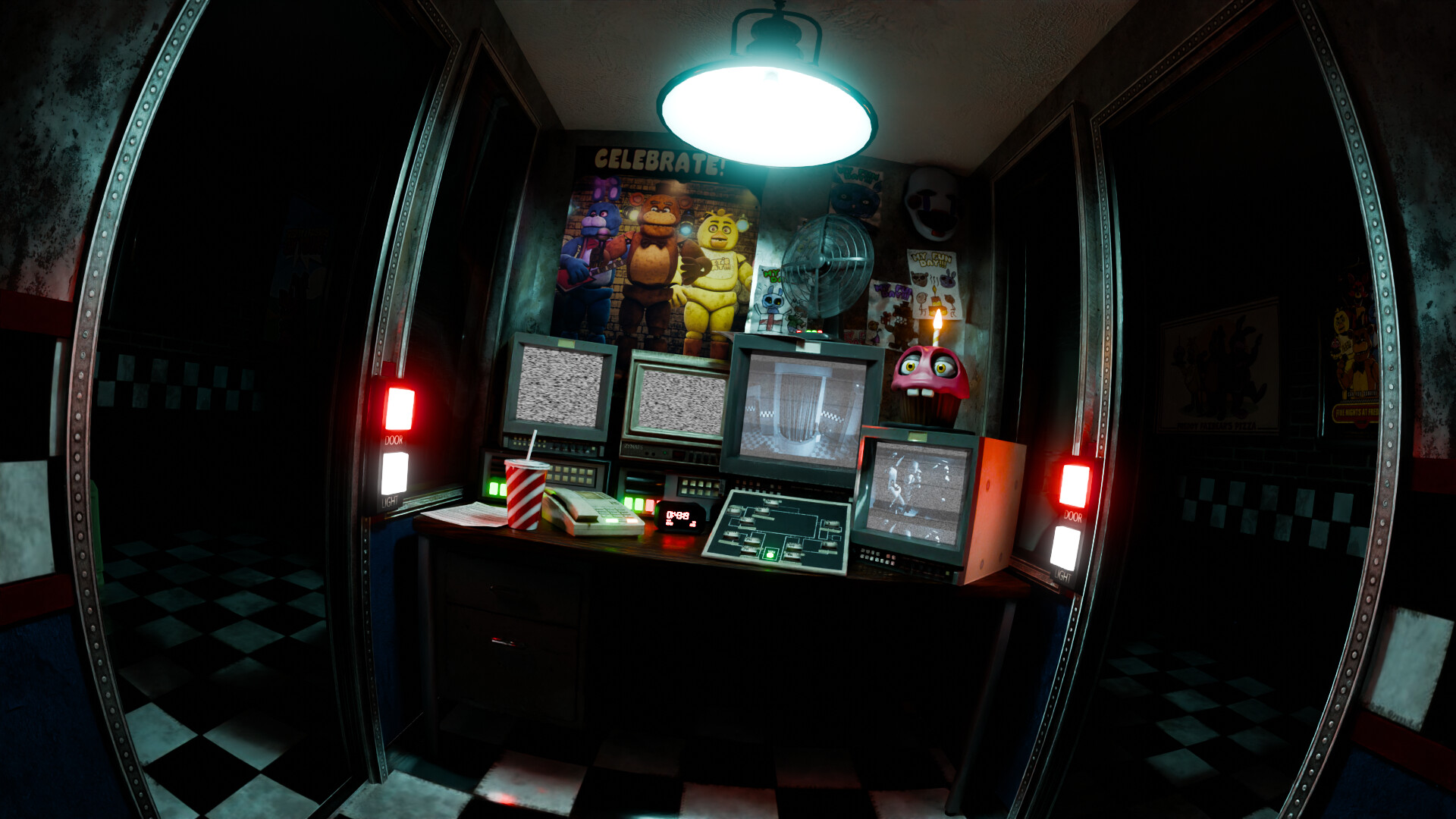 ArtStation - Realistic FnaF 1 Office