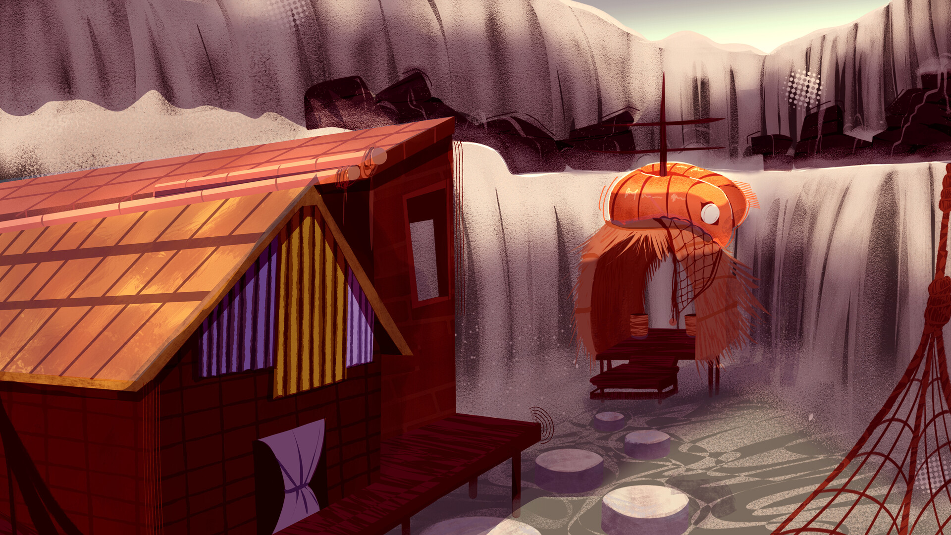 ArtStation - Hidden Village