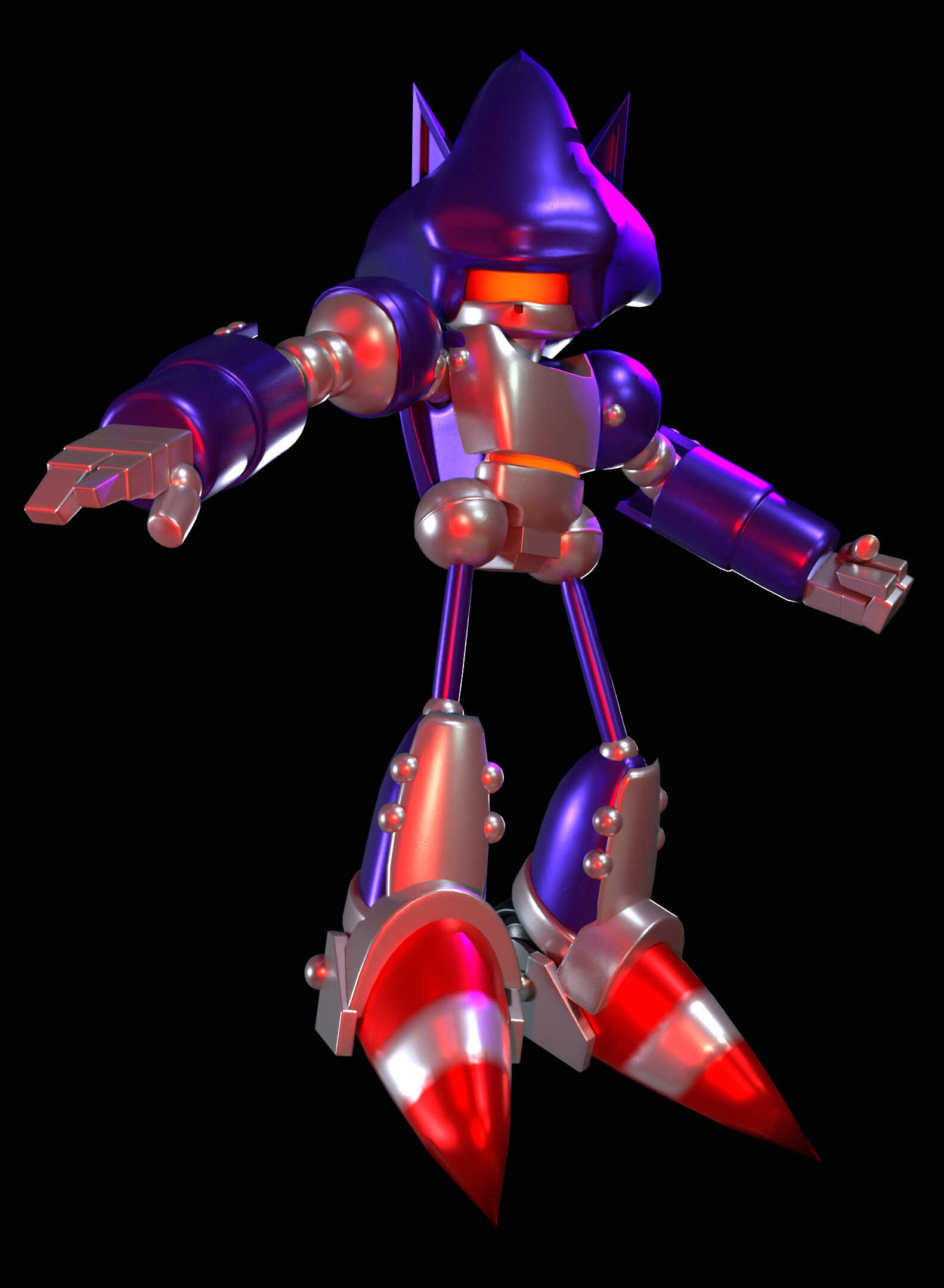 mecha sonic mark ii