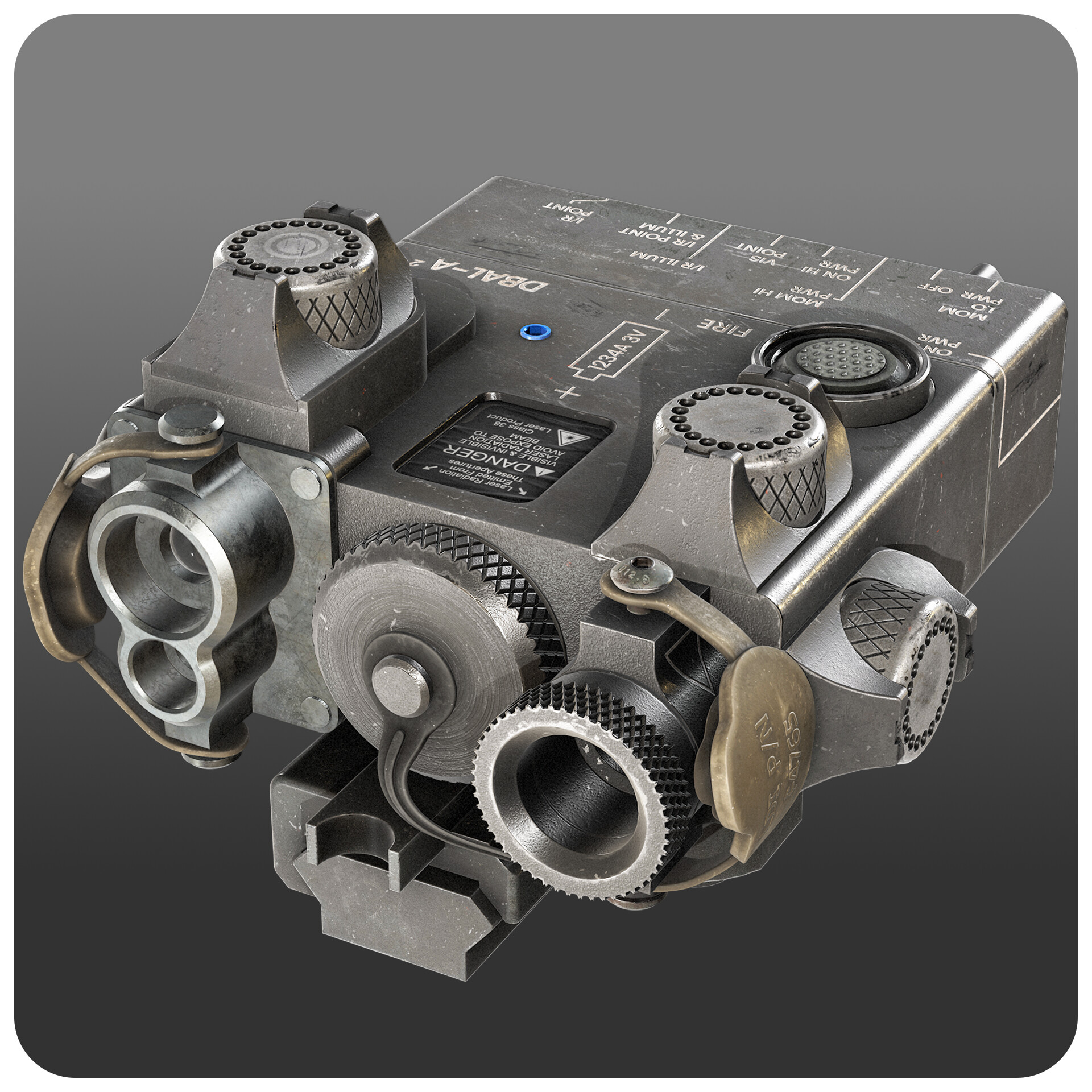 ArtStation - DBAL _ Laser Device