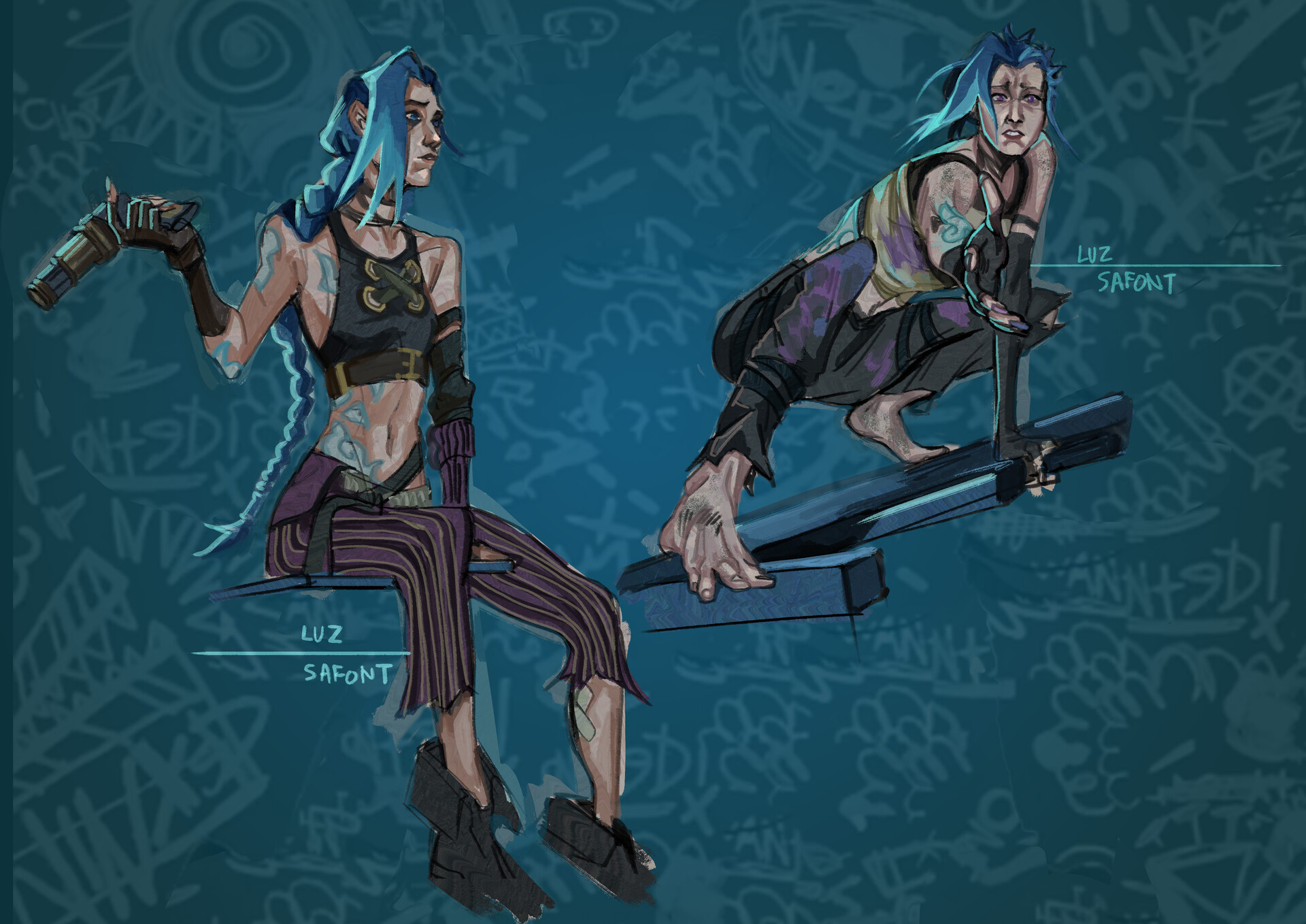 ArtStation - Jinx FanArt