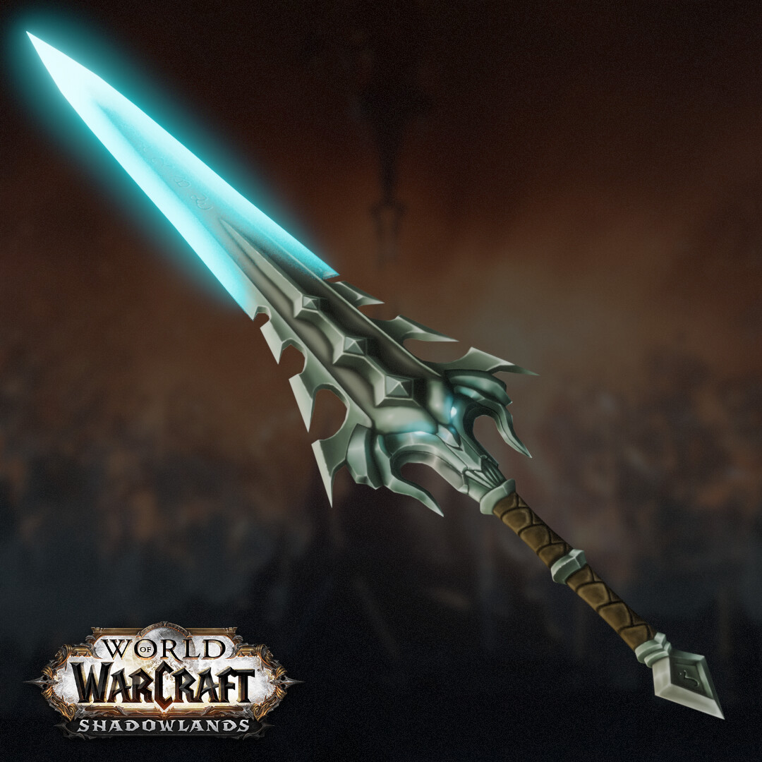 Andres Peres - World of Warcraft: Shadowlands sword fanart