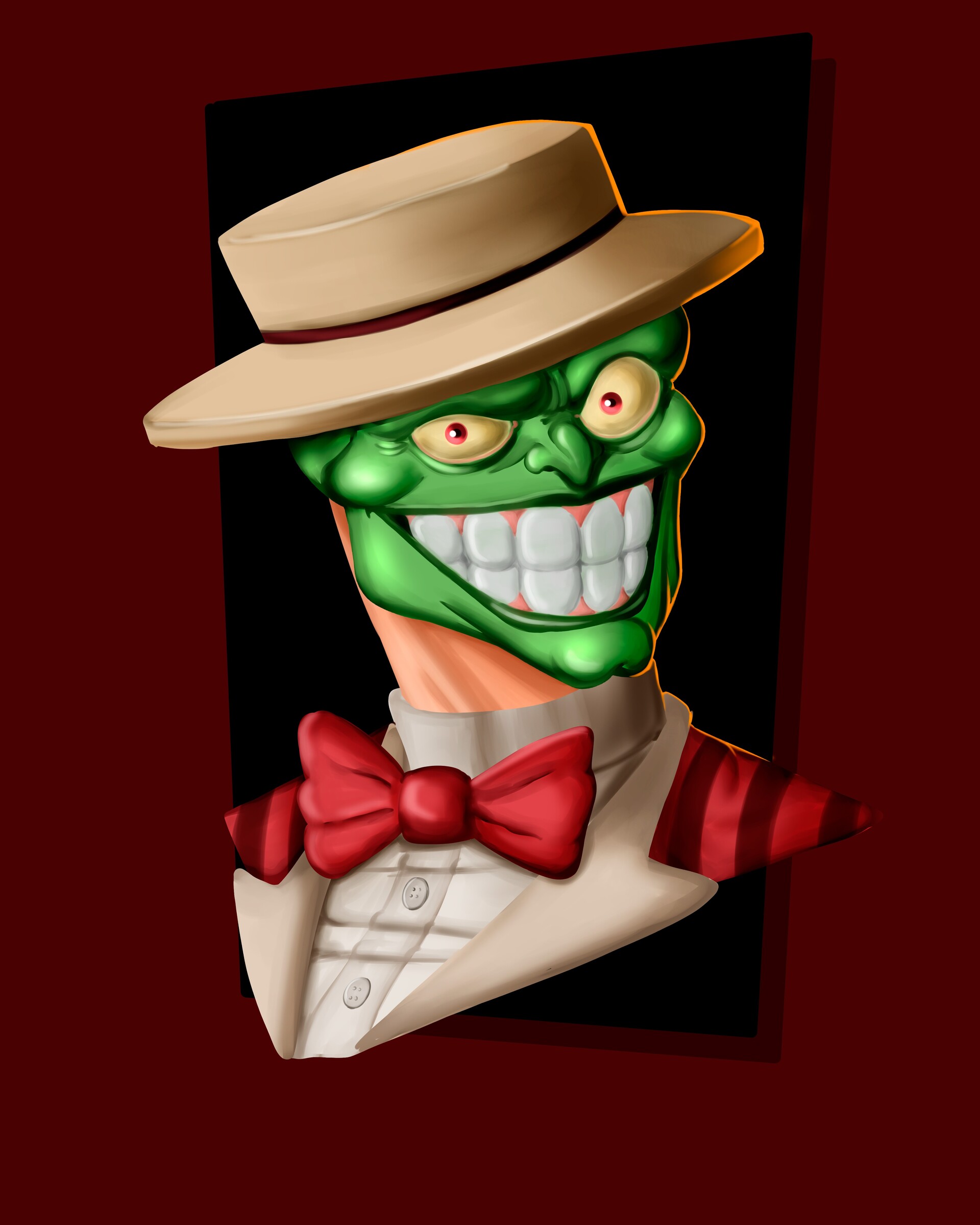 ArtStation - The Mask Speedpaint