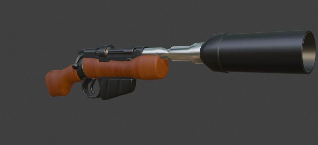 A2 - Jawa Blaster (Game ready And Textured)