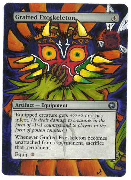 ArtStation - Grafted Exoskeleton - Majora's Mask Skullkid