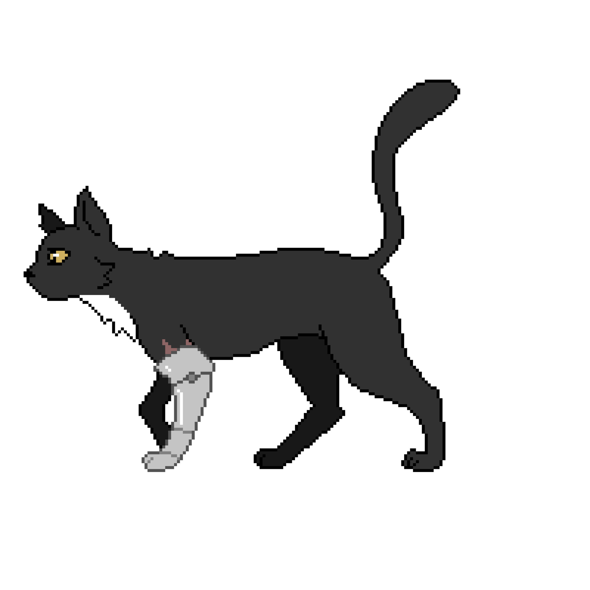 ArtStation - Pixel Art: Cyber Cat Animations