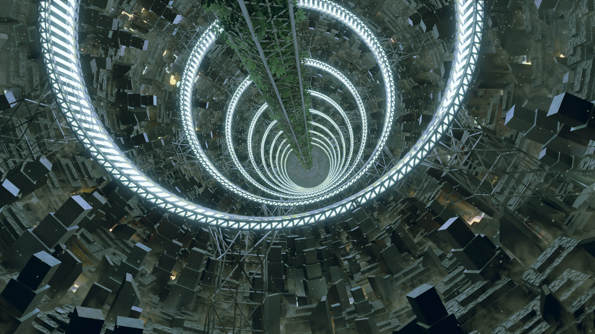 ArtStation - Title Card Shot - Freighter Vista