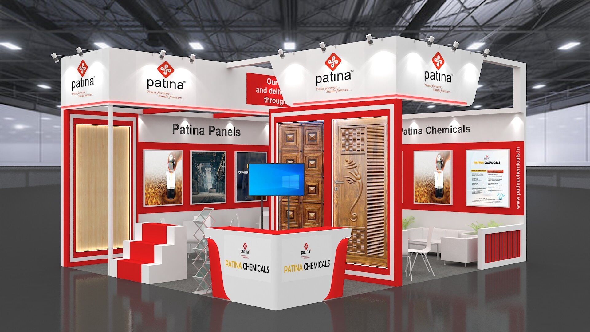 ArtStation - Exhibition Stall Design