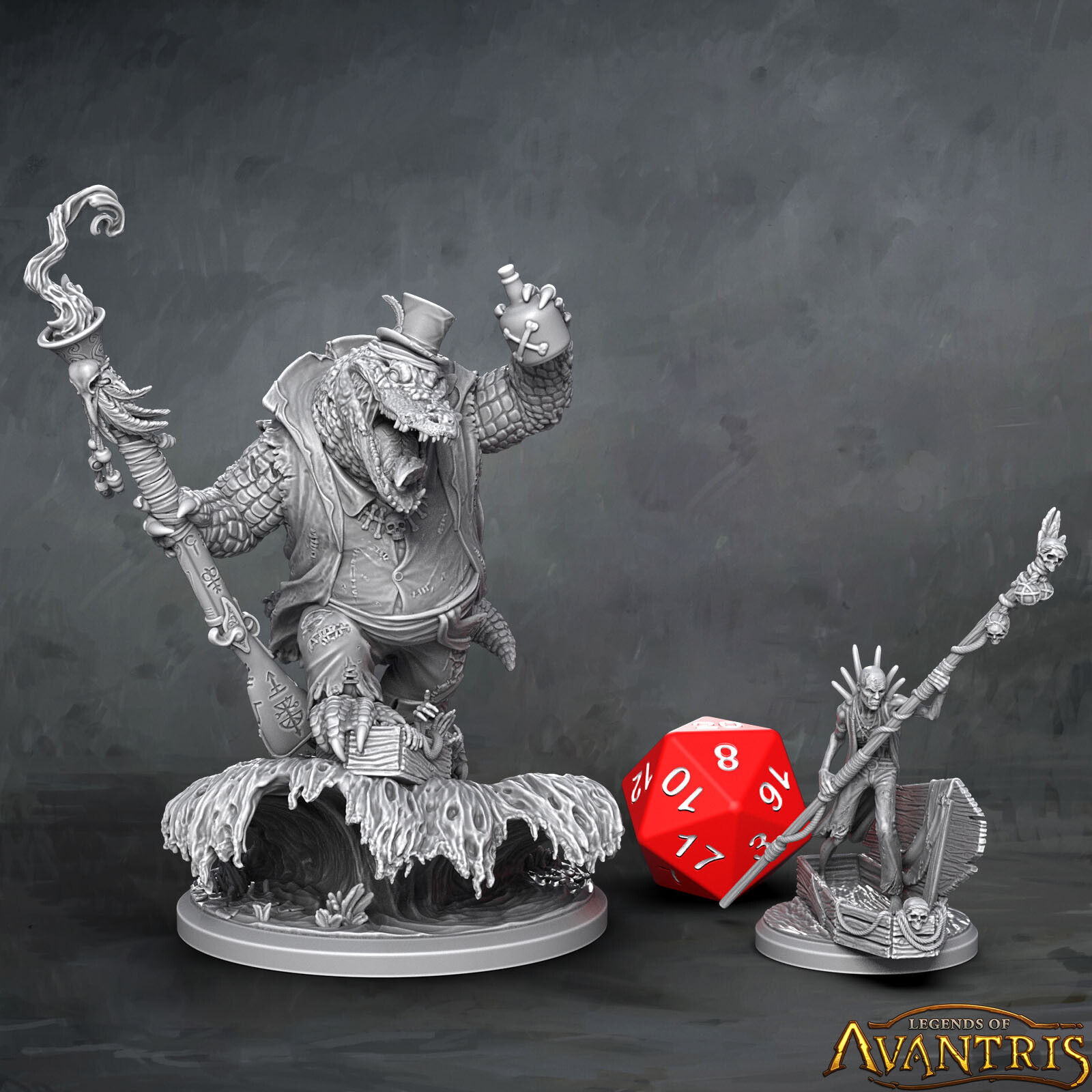 ArtStation - The Grinning Sinner. - The Crooked Moon by Legends of Avantris