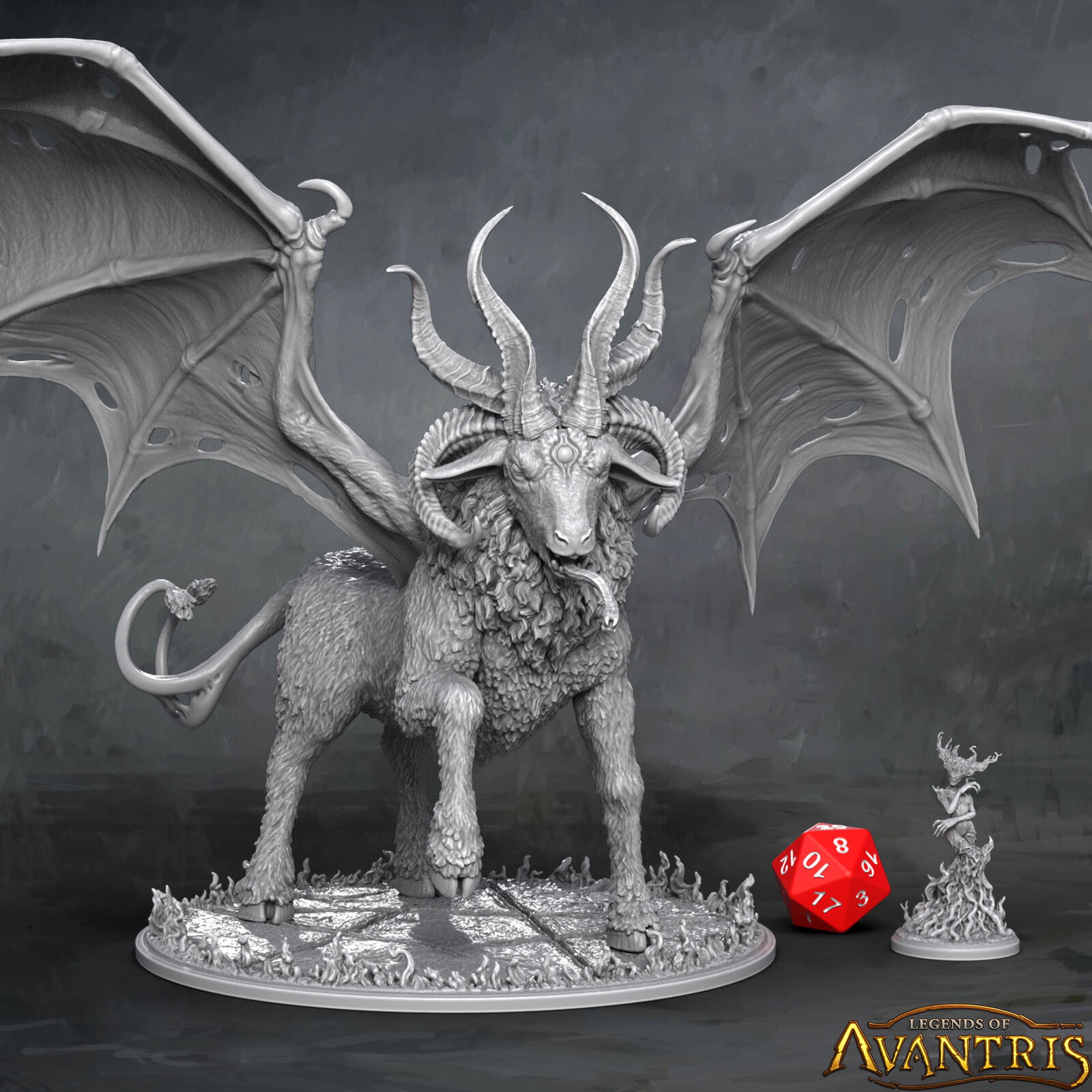 ArtStation - The Horned King - The Crooked Moon by Legends of Avantris